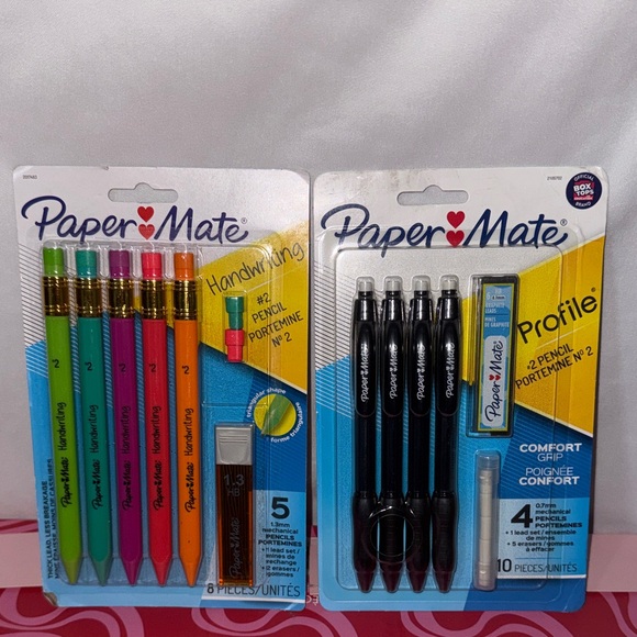 Paper Mate | Office | Handwriting And Profile Mechanical Pencil Sets ...